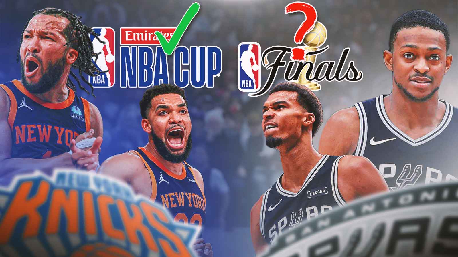 Why Spurs vs. Knicks NBA Cup championship has makings of NBA Finals matchup