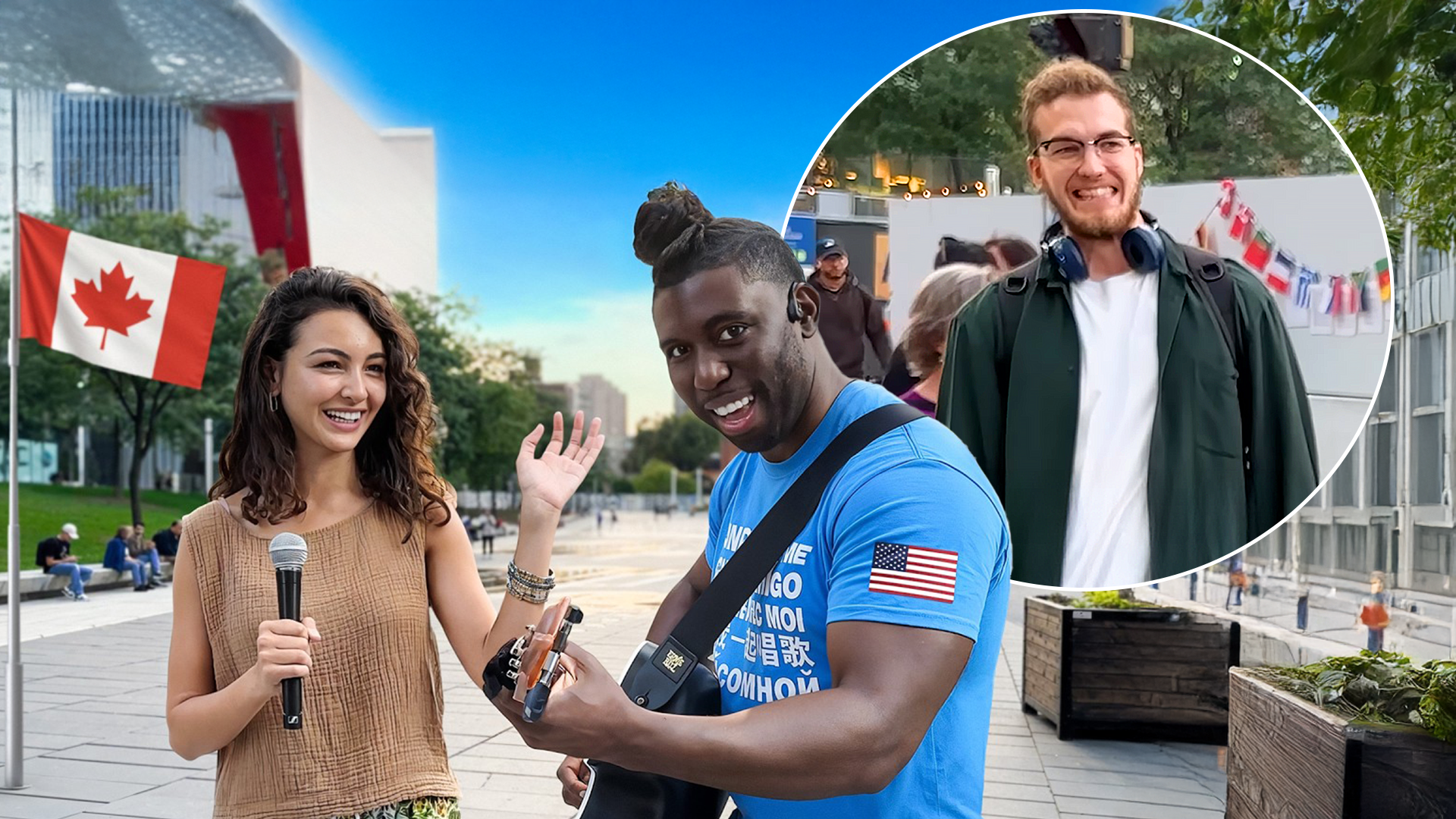 I ask random Canadians to sing with me 🎤