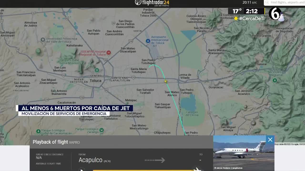 «Nos estamos desplomando»: Revelan última grabación del jet que se ...