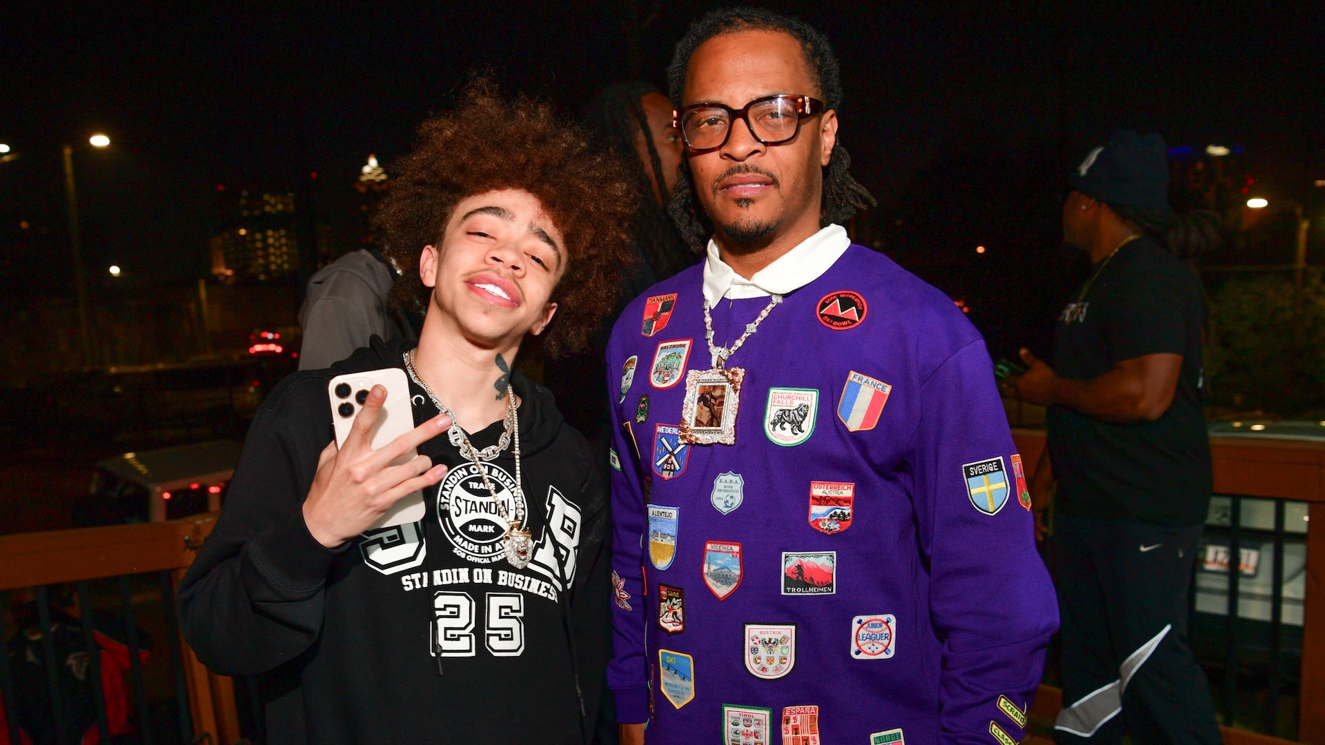 TI says his son King Harris is a 'great dad'