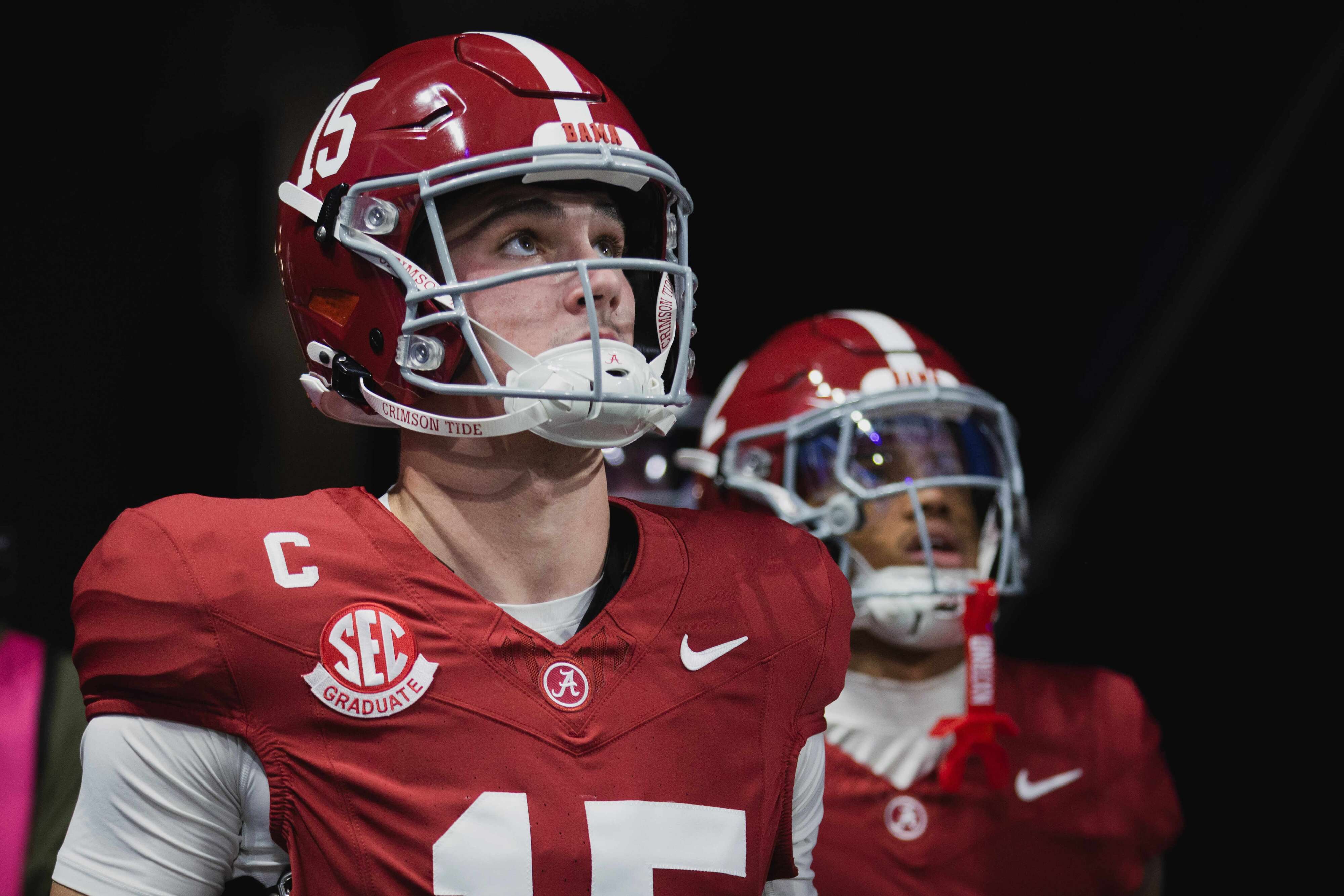 Ty Simpson discusses his health before Alabama faces Oklahoma in CFP