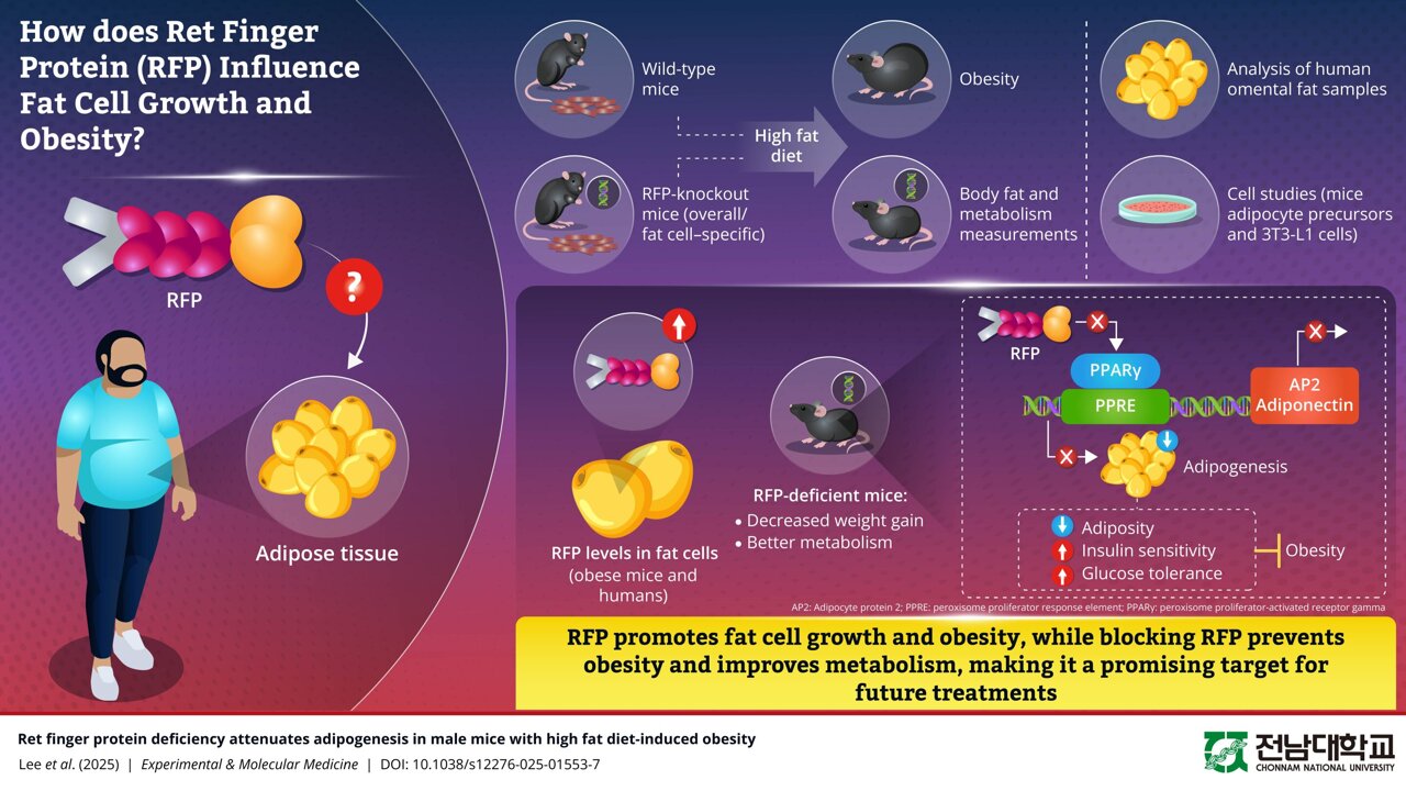Ret finger protein: A hidden molecular switch that fuels obesity