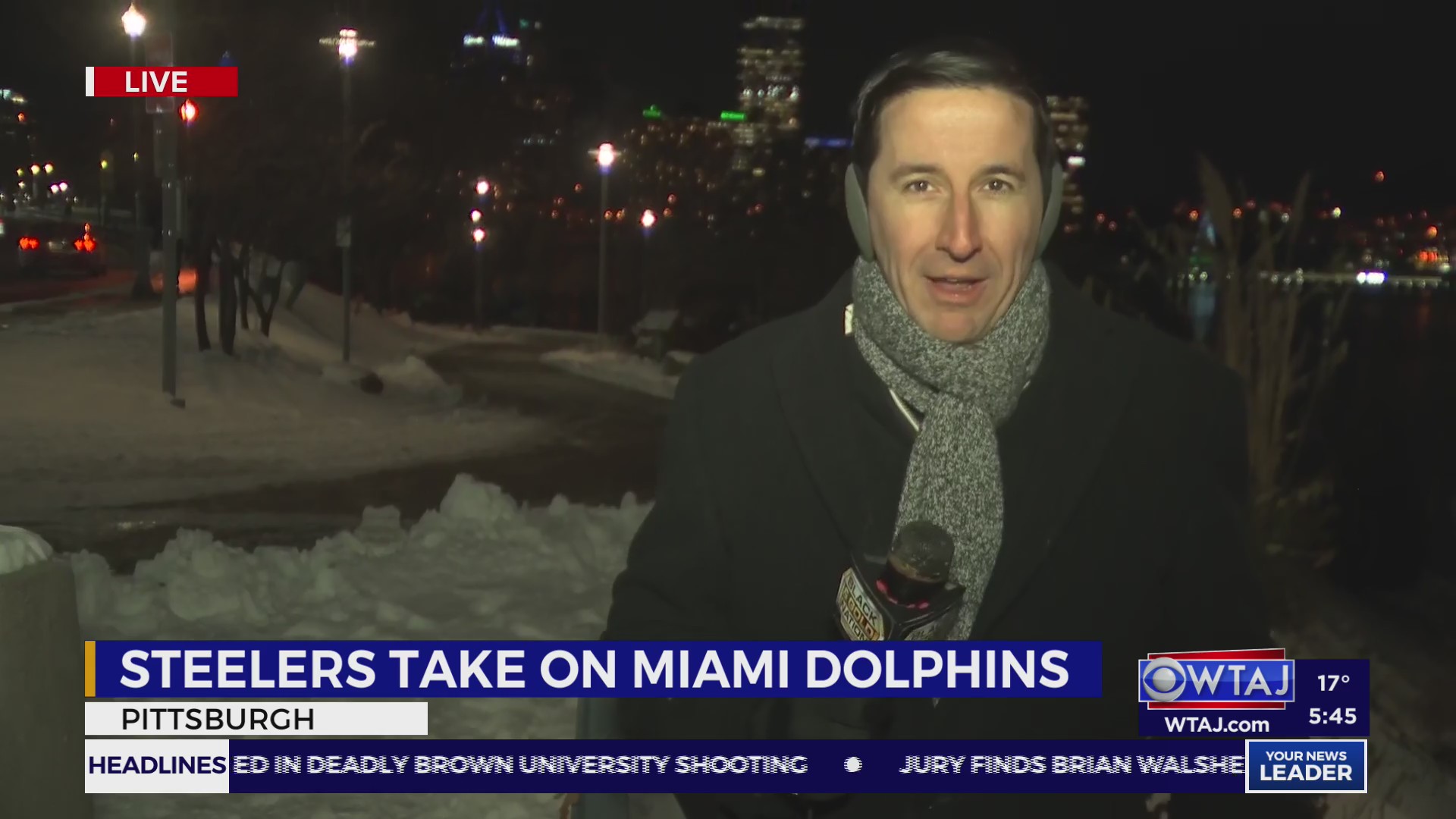 AFC North football weather in Pittsburgh for Steelers vs. Dolphins ...