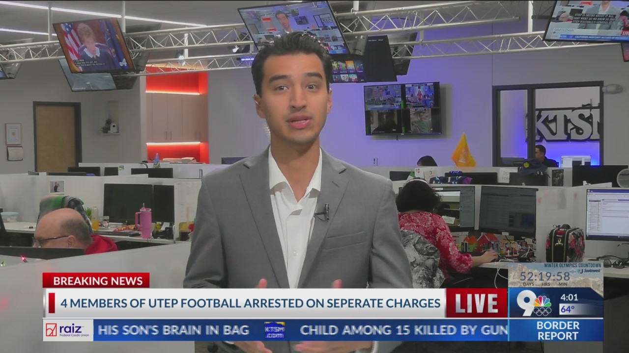 UTEP football GM, players arrested on separate charges