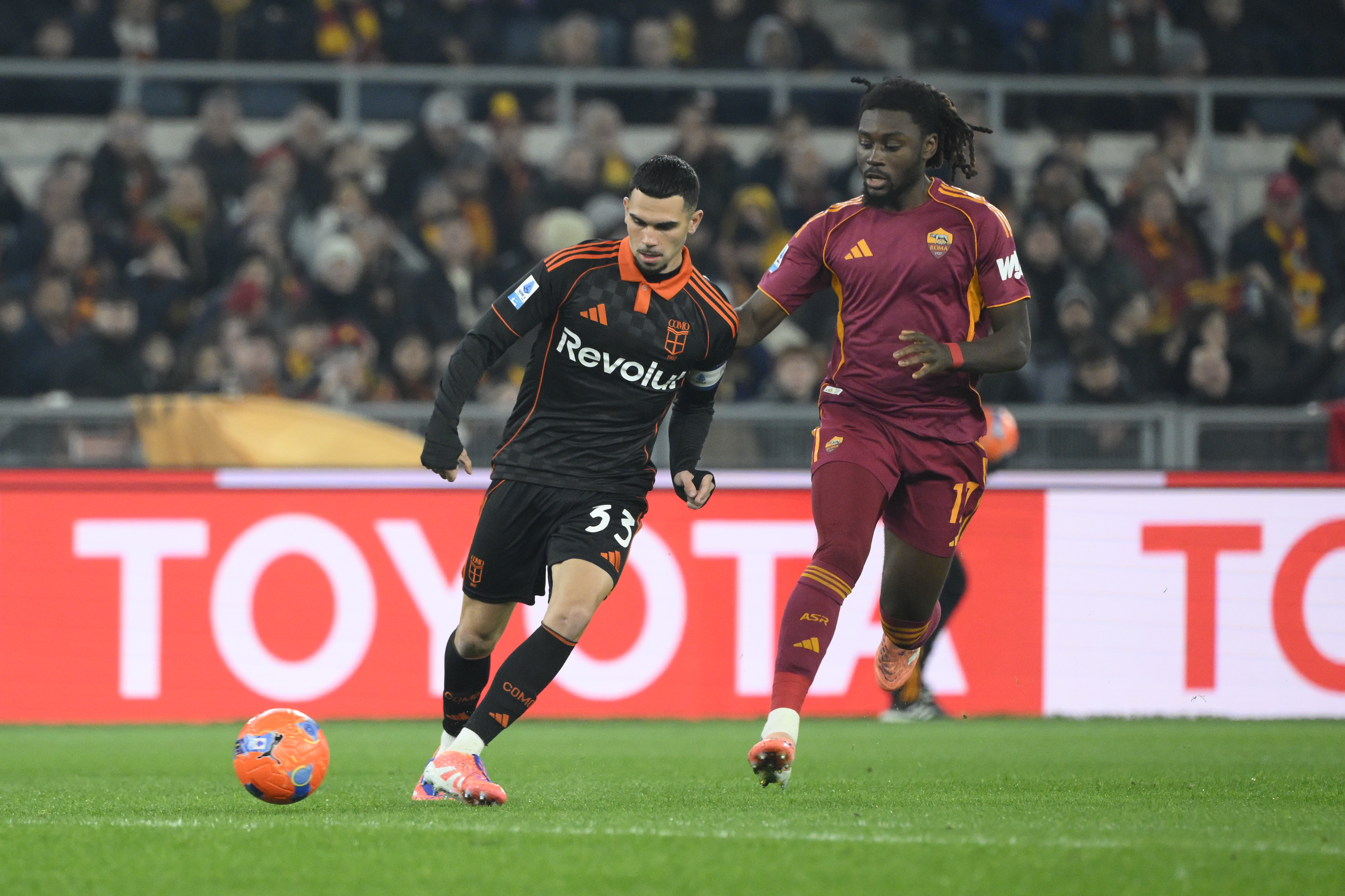 Serie A, Roma-Como 1-0. Il gol decisivo di Wesley