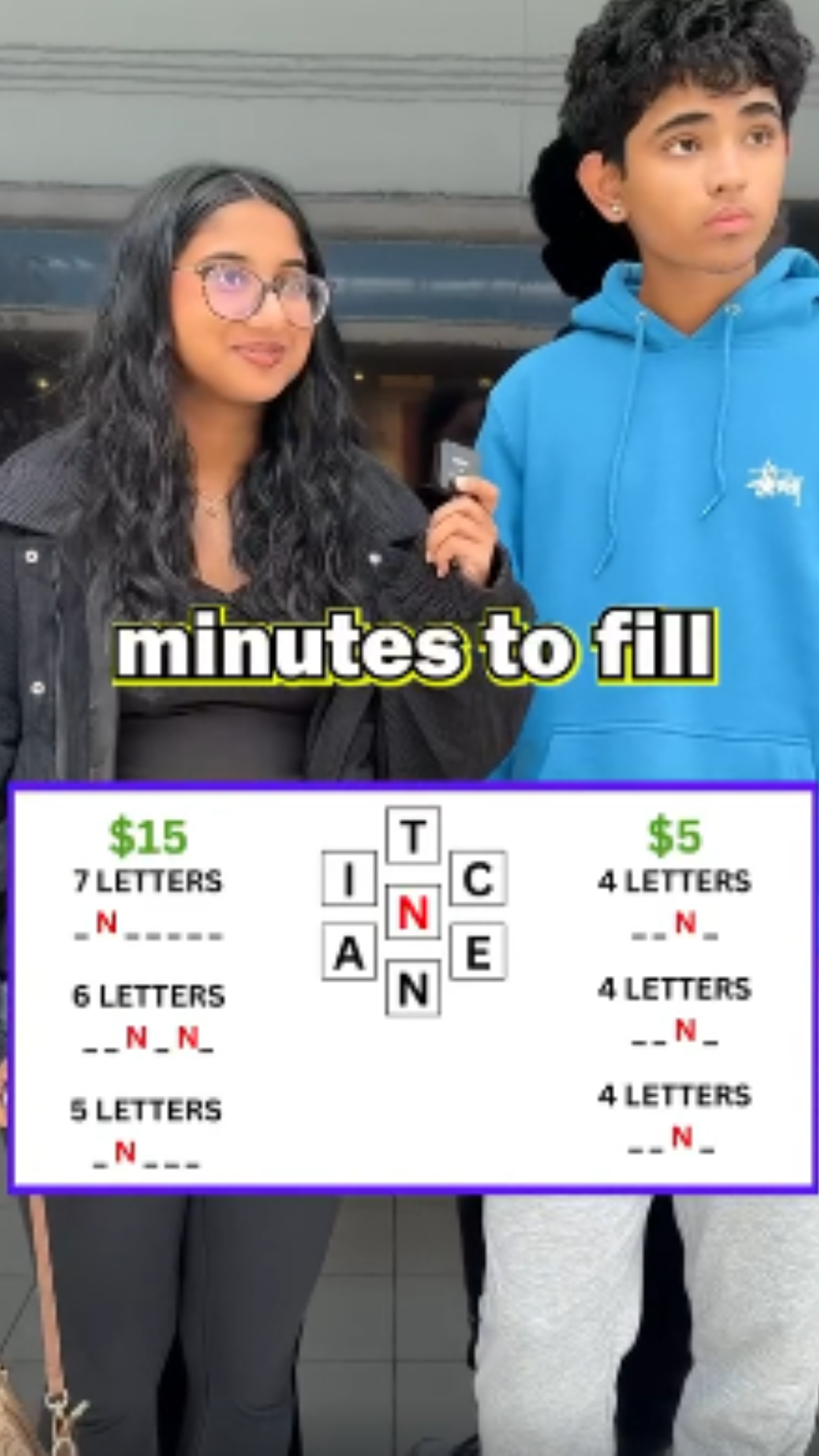 Fill in the blanks for cash | Fun and challenging word puzzle game
