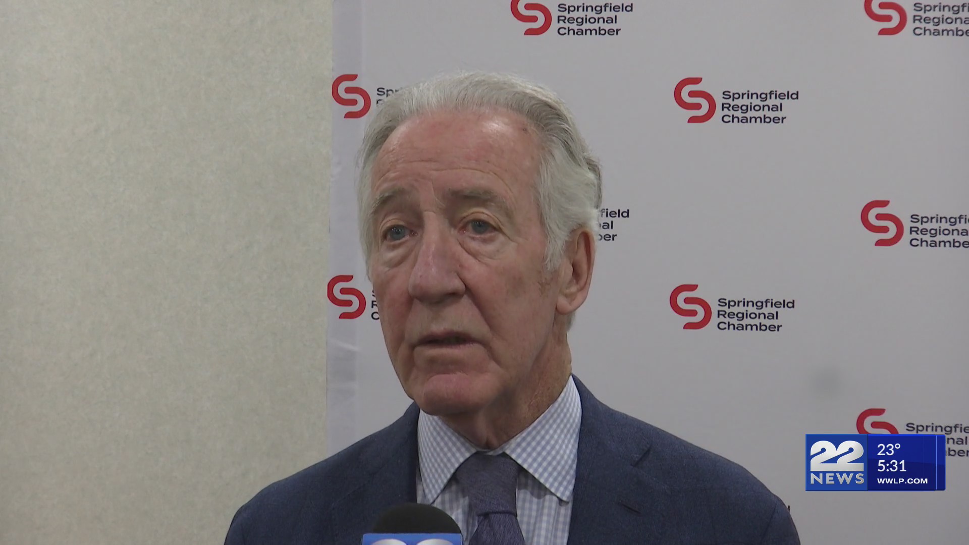 Congressman Richard Neal reacts to Brown University shooting
