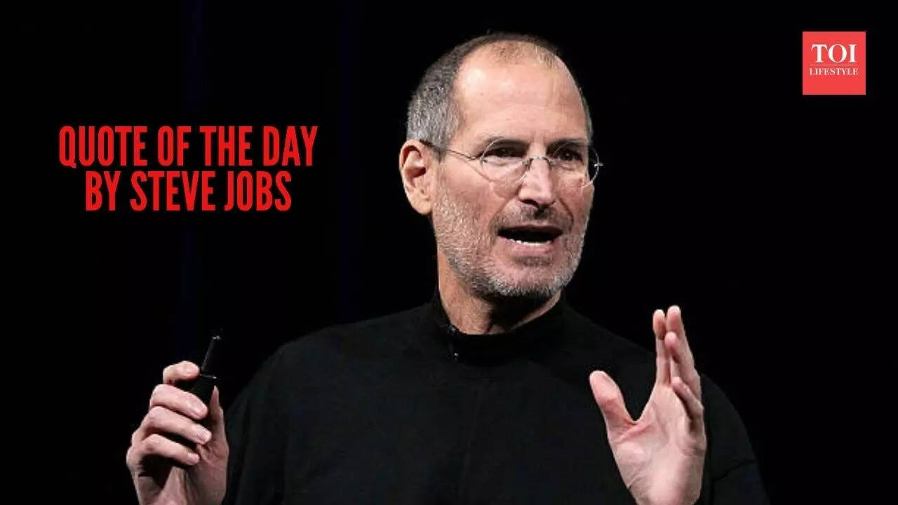 Quote of the day by Steve Jobs: "Your time is limited, so don't waste ...