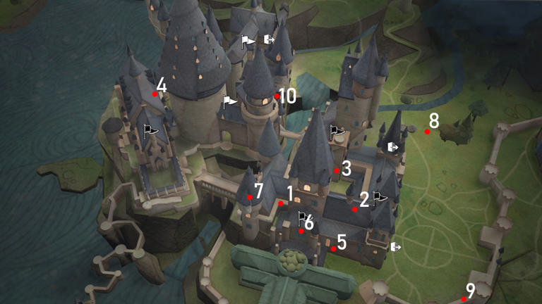 All 30 Hogwarts Legacy Demiguise moon statue locations list — Find them ...