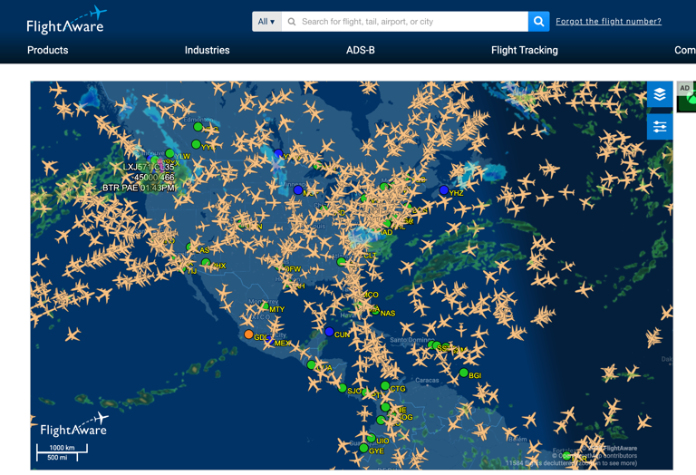 Real-time flight tracking is my new holiday obsession
