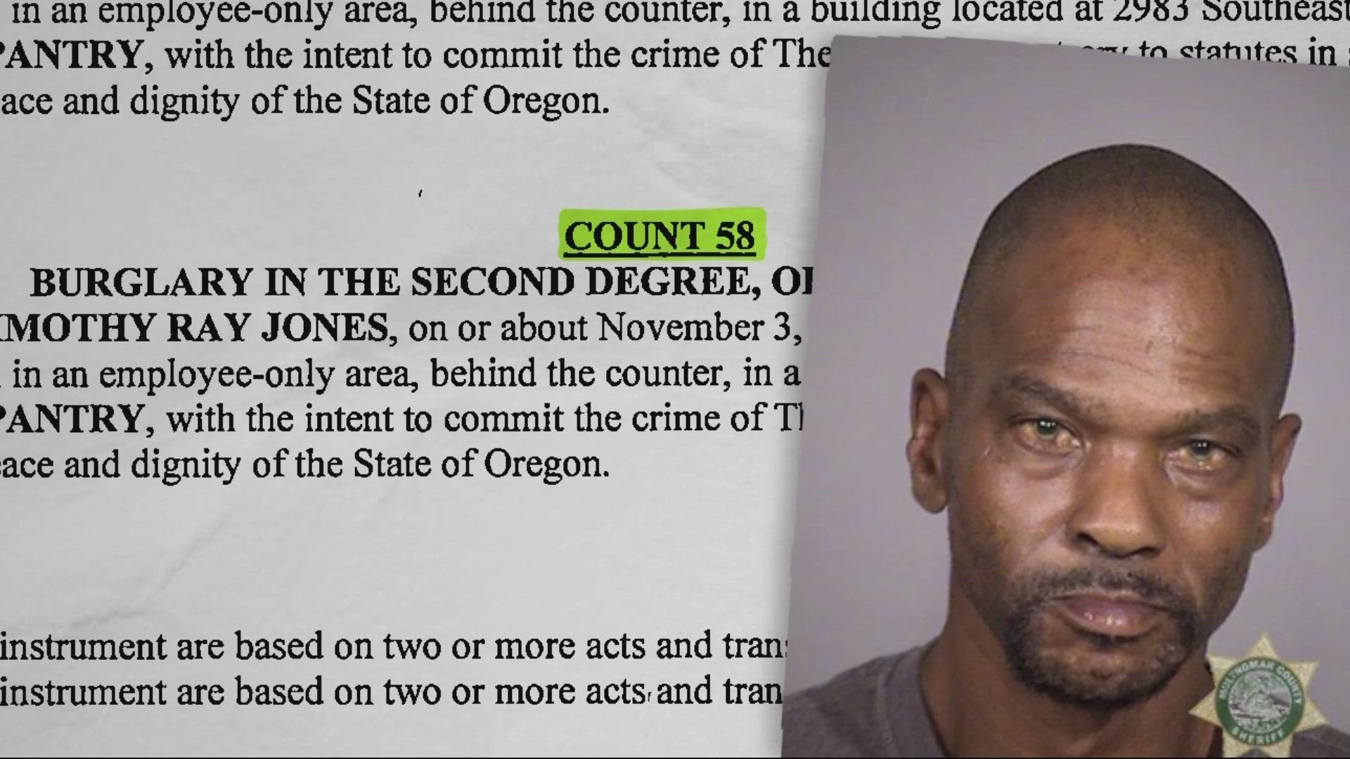 Portland police arrested a man for dozens of burglaries. He was out of ...