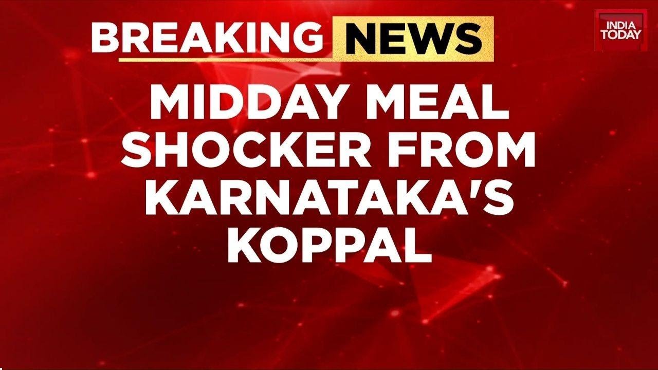 Karnataka midday meal horror: Worms found in rice at Koppal govt school