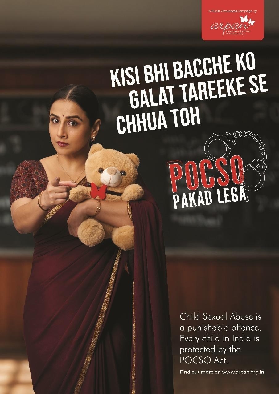 Arpan NGO’s Child Safety Week 2025 with Vidya Balan achieves 165 ...