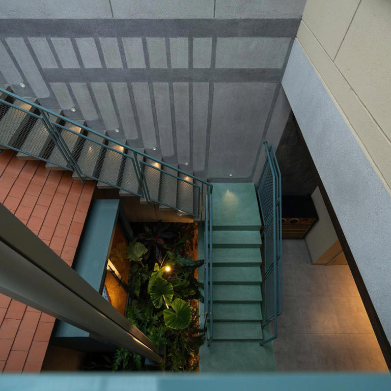 Thiết kế nhà phố 400m2 có hồ bơi