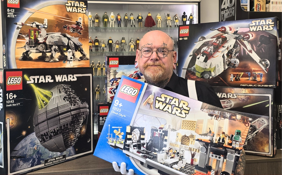 Toy shop Rails of Sheffield selling rare second hand Star Wars Lego ...