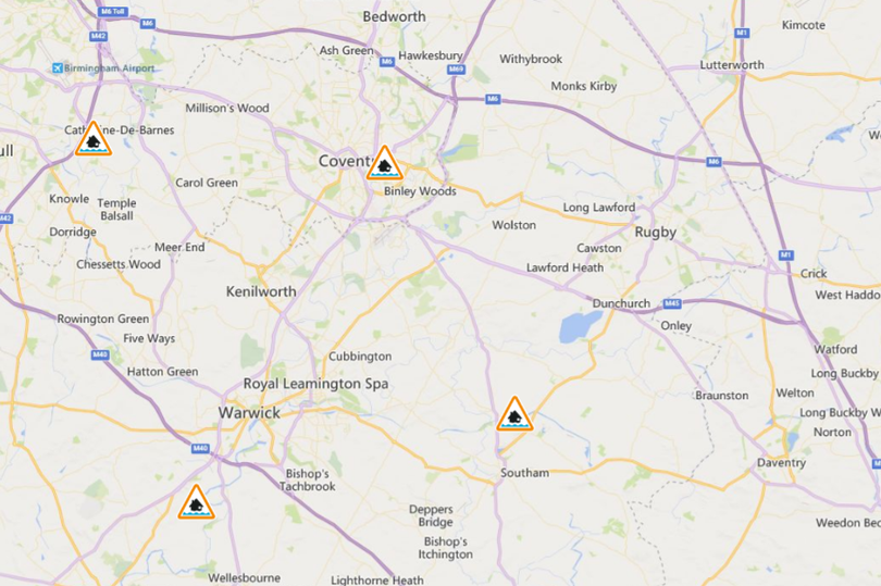 Coventry flood alert issued as heavy rain prompts travel disruption warning