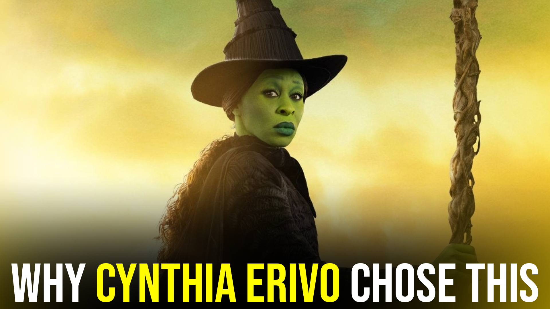 Why is Cynthia Erivo bald?