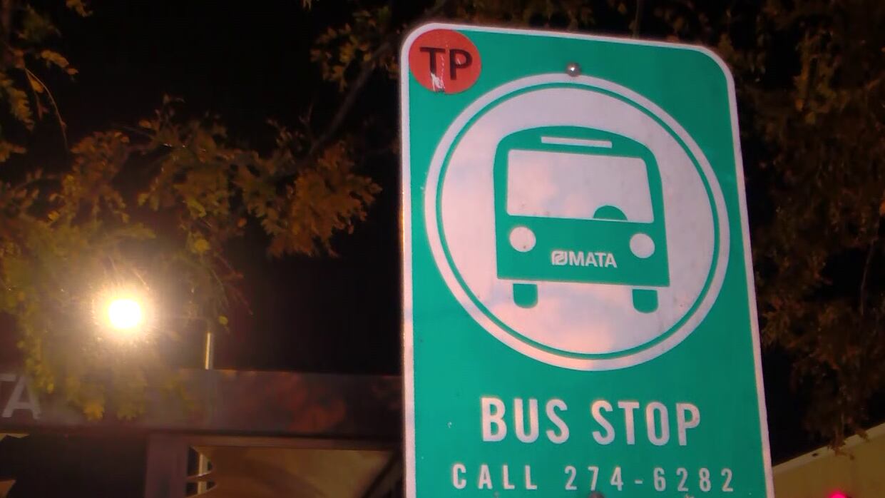 MATA driver hits woman running across road to get to bus stop, police say