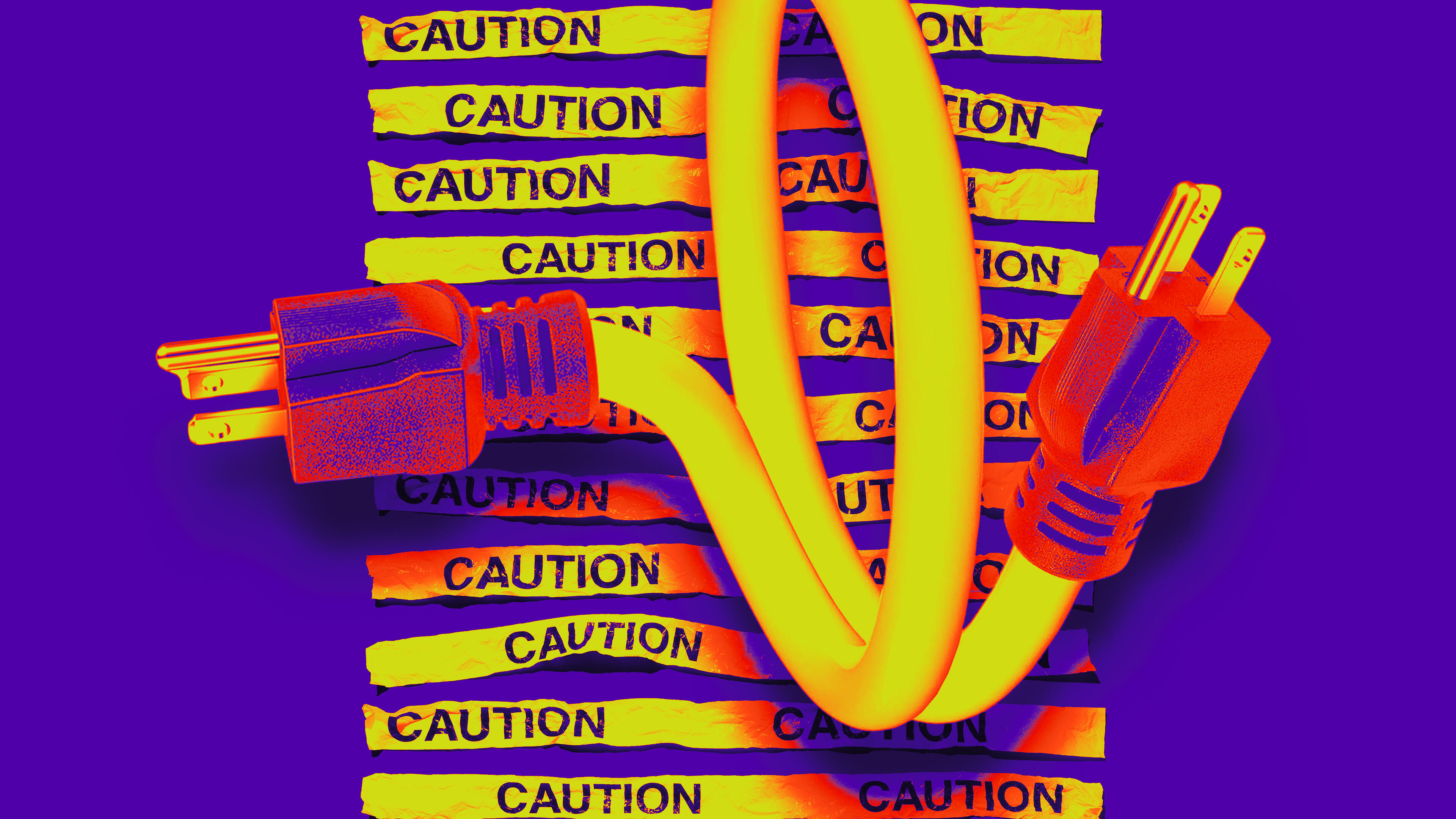 The danger of using a male-to-male extension cord