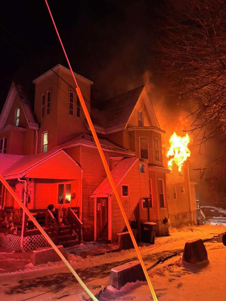 Ansonia house fire on South Cliff Street injures occupant, firefighter ...