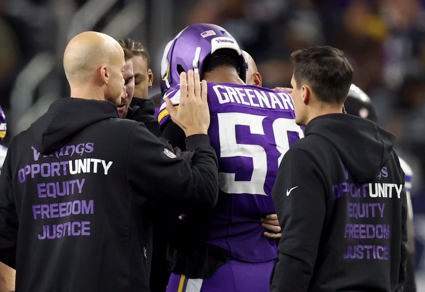 Vikings outside linebacker Jonathan Greenard to undergo season-ending ...