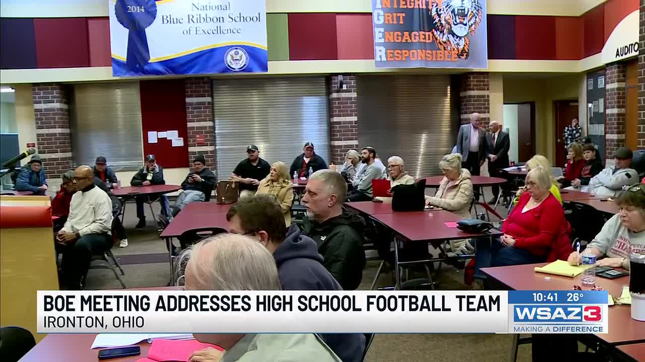 Marathon BOE meeting addresses high school football program