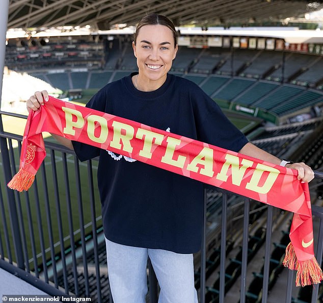 Matildas star Mackenzie Arnold reveals struggles since moving to US