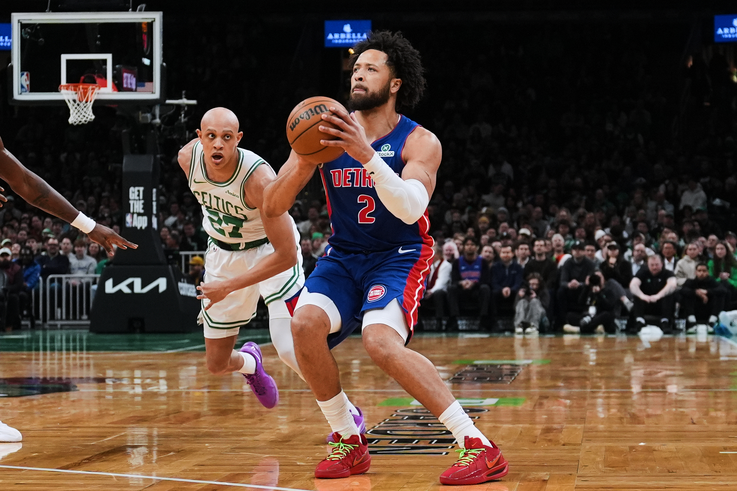 Cade Cunningham has 32 points and 10 rebounds as Pistons beat Celtics ...