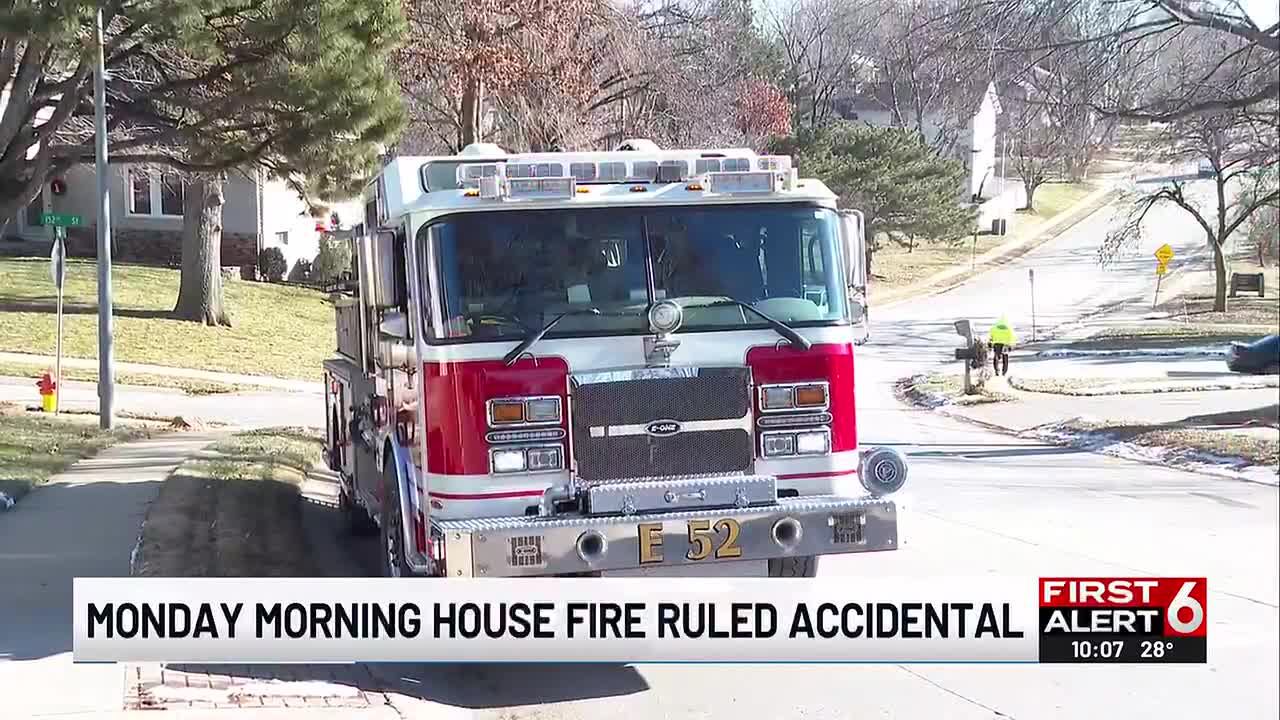 Omaha fire crews respond to house fire near Harvey Oaks Park
