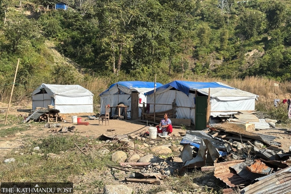 Ilam flood victims still await promised relief, struggle in temporary ...