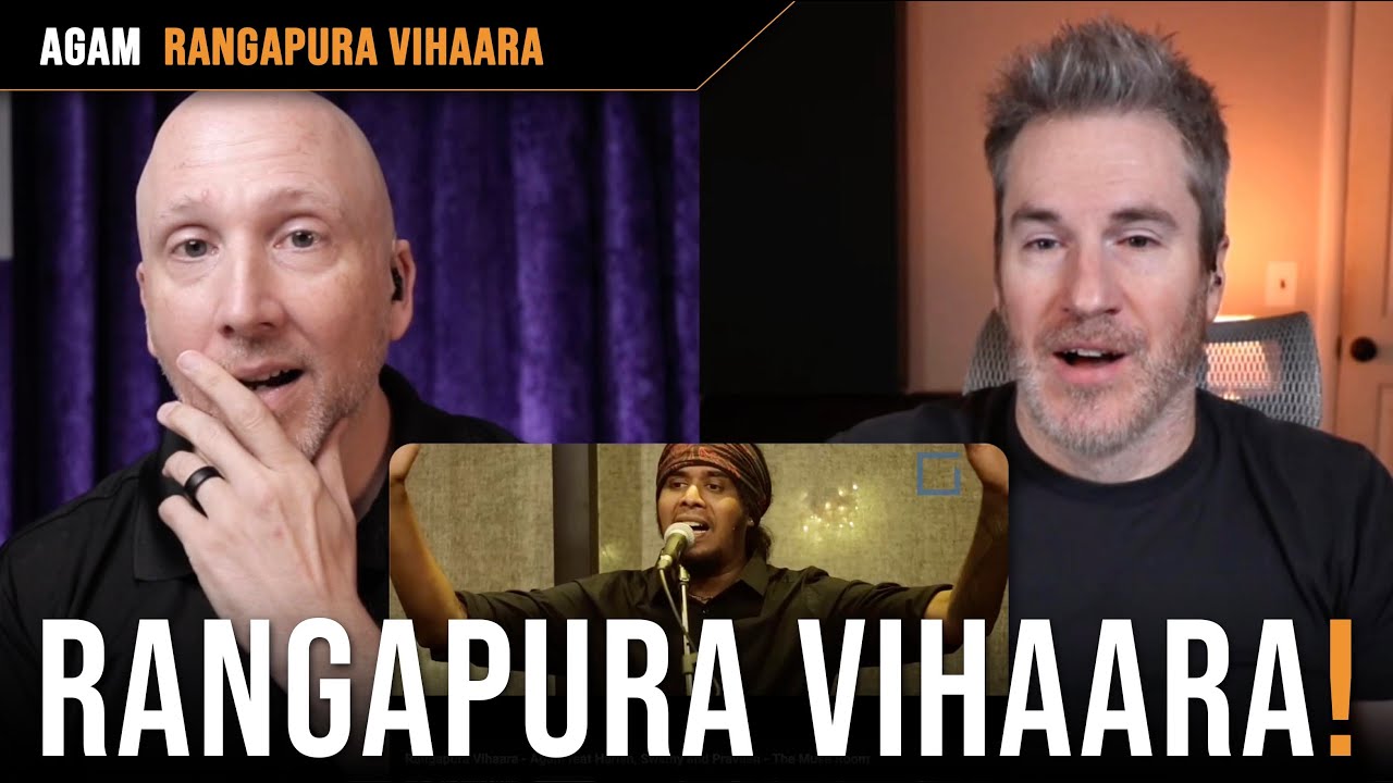 Agam’s mesmerizing rendition of “Rangapura Vihaara” in the music room