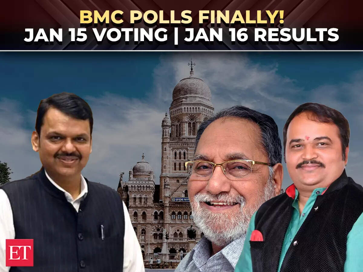 BMC elections announced after 4 years: Mumbai votes on Jan 15, counting ...
