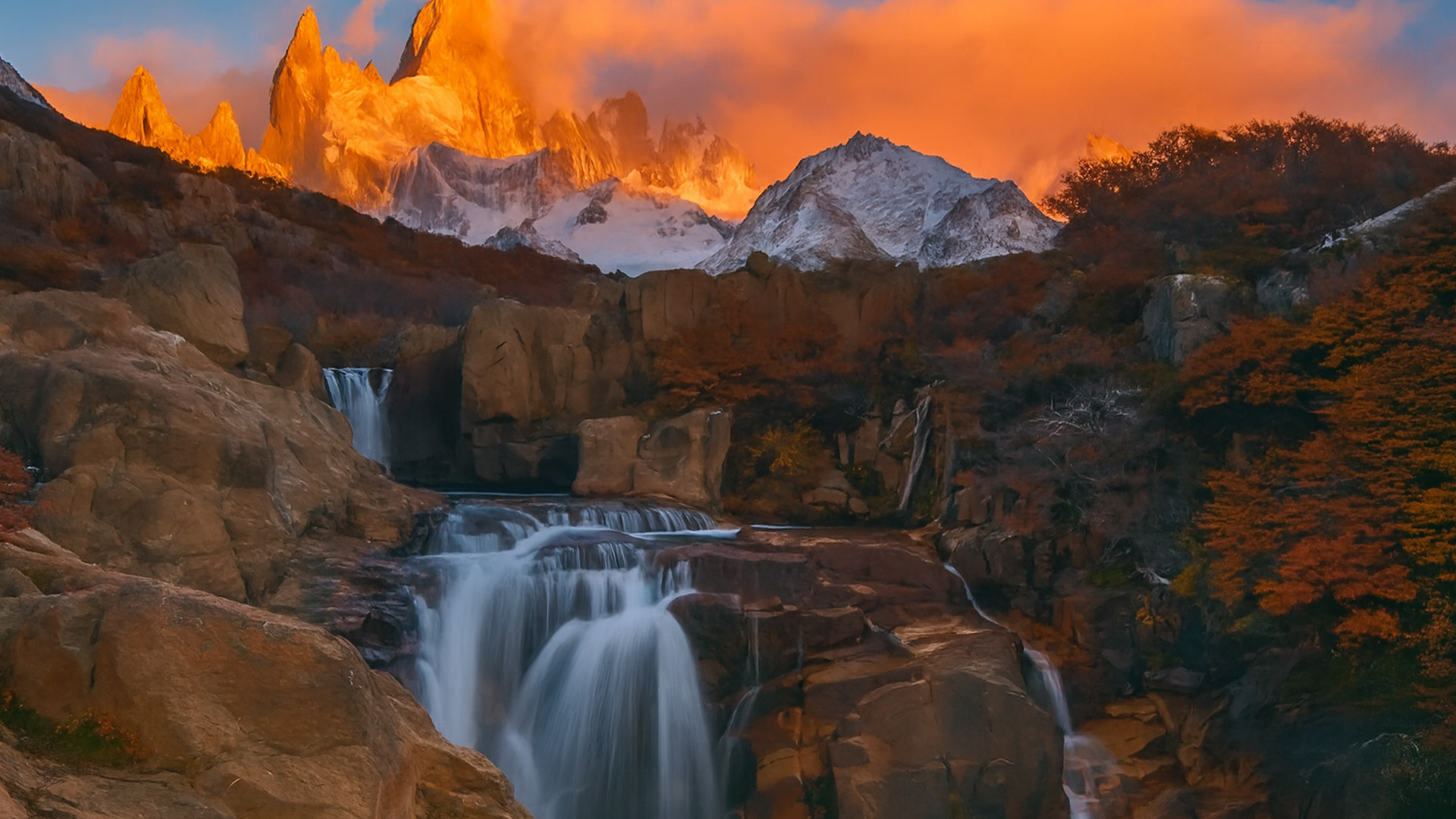 Hidden waterfalls of Patagonia’s fire mountains