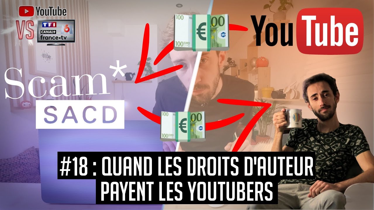 Découvrez comment les youtubeurs touchent des droits d'auteur!
