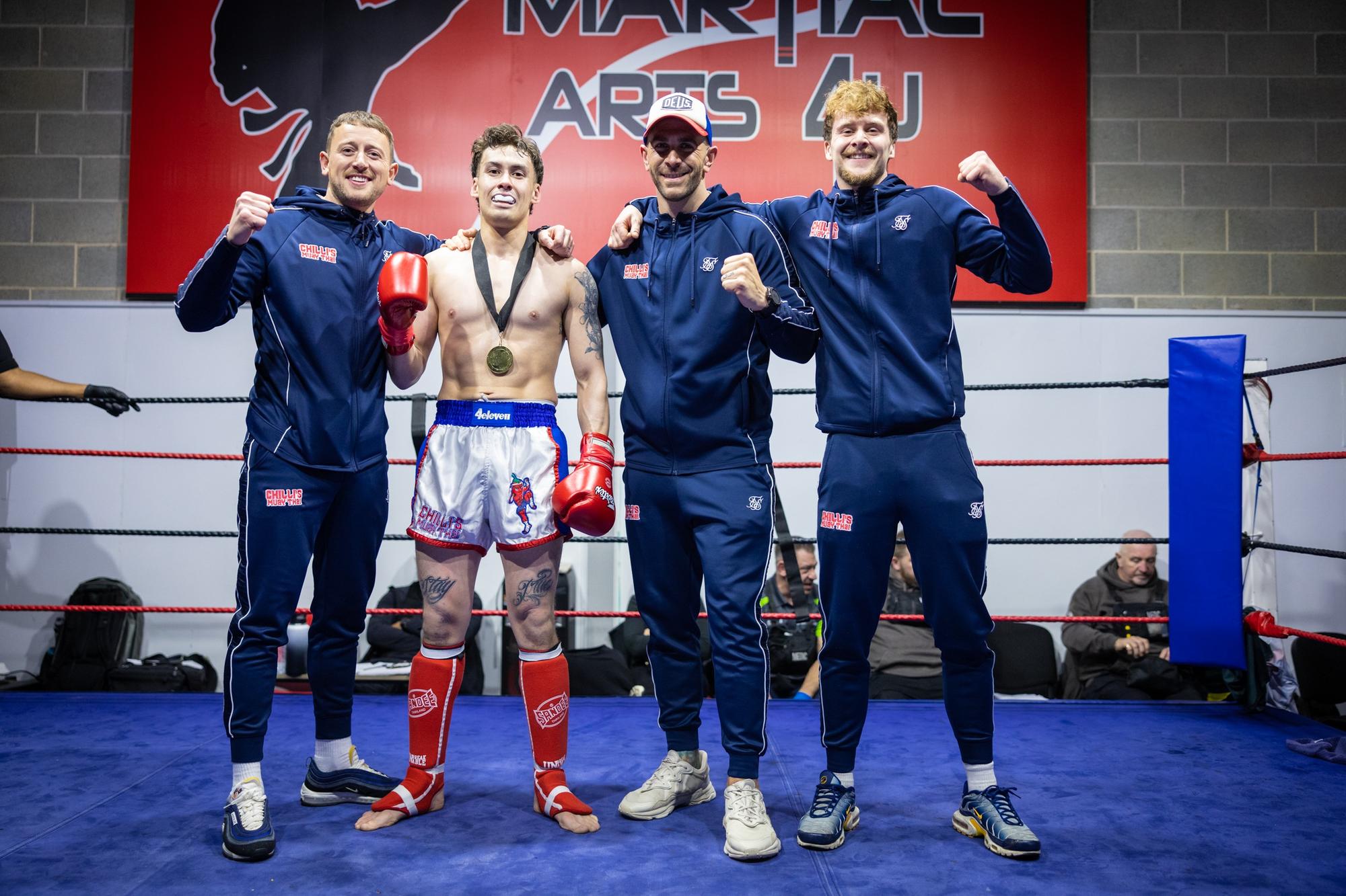 Chilli's Muay Thai Gym fighters Ollie and Will make winning debuts at ...