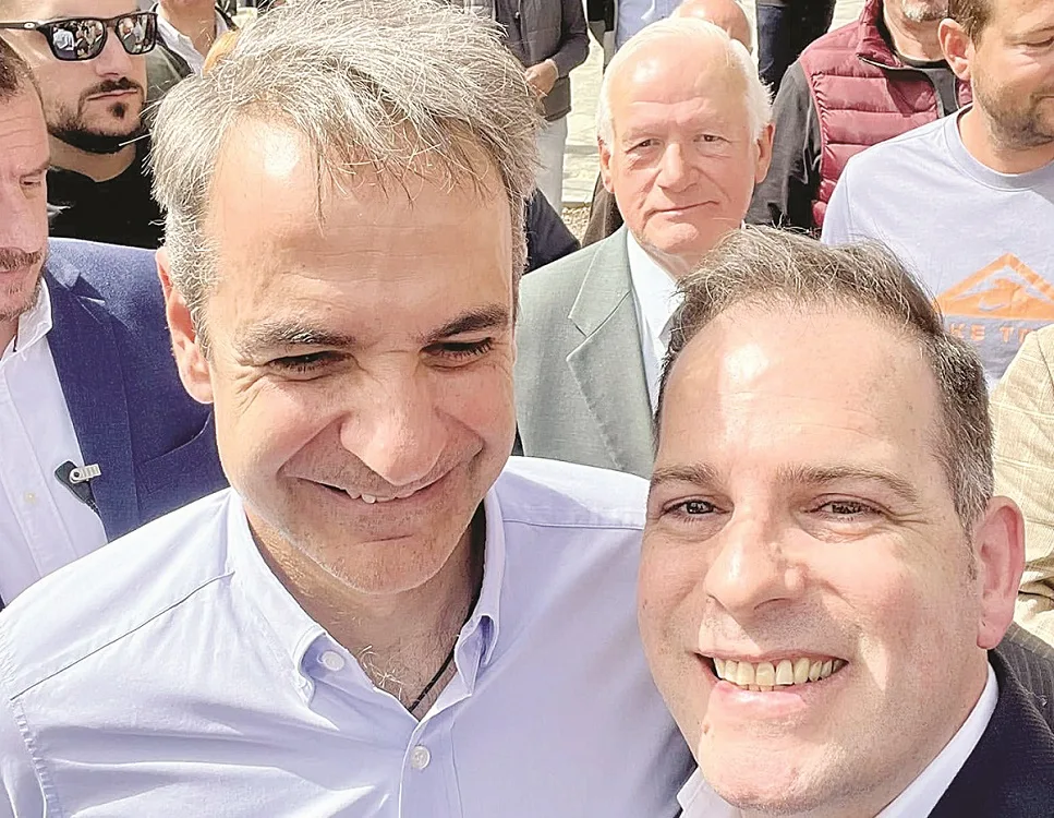Ο νέος πρόεδρος της ΔΗΜΤΟ Καλαβρύτων της ΝΔ, Δ. Νικολόπουλος στην «Π ...