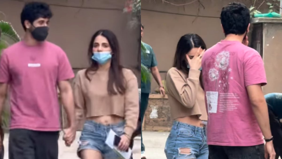 Radhikka Madan Quickly Leaves Boyfriend Vihaan Samat's Hand After ...