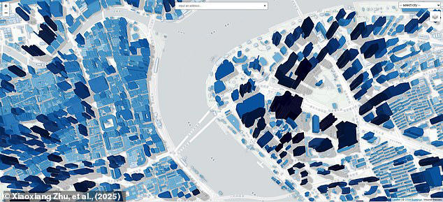 Explore every building in the world: Map charts 2.75 billion structures ...