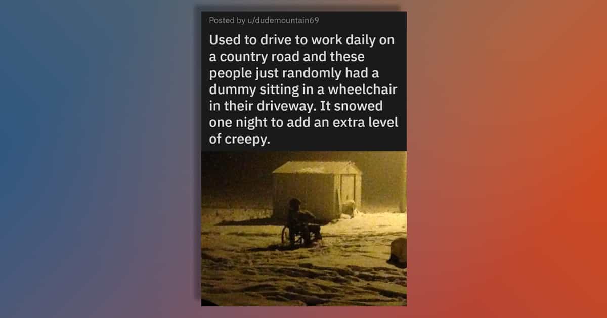The most oddly unsettling encounters