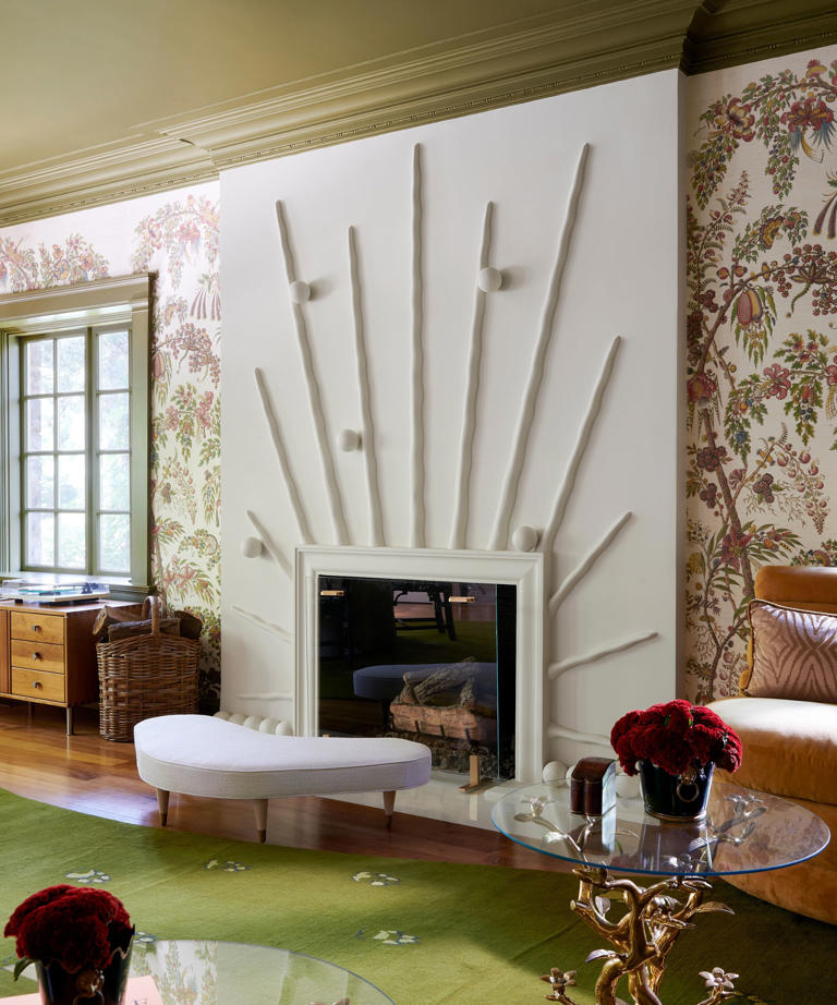 So you’ve decorated your mantel perfectly, but what about your overmantel?