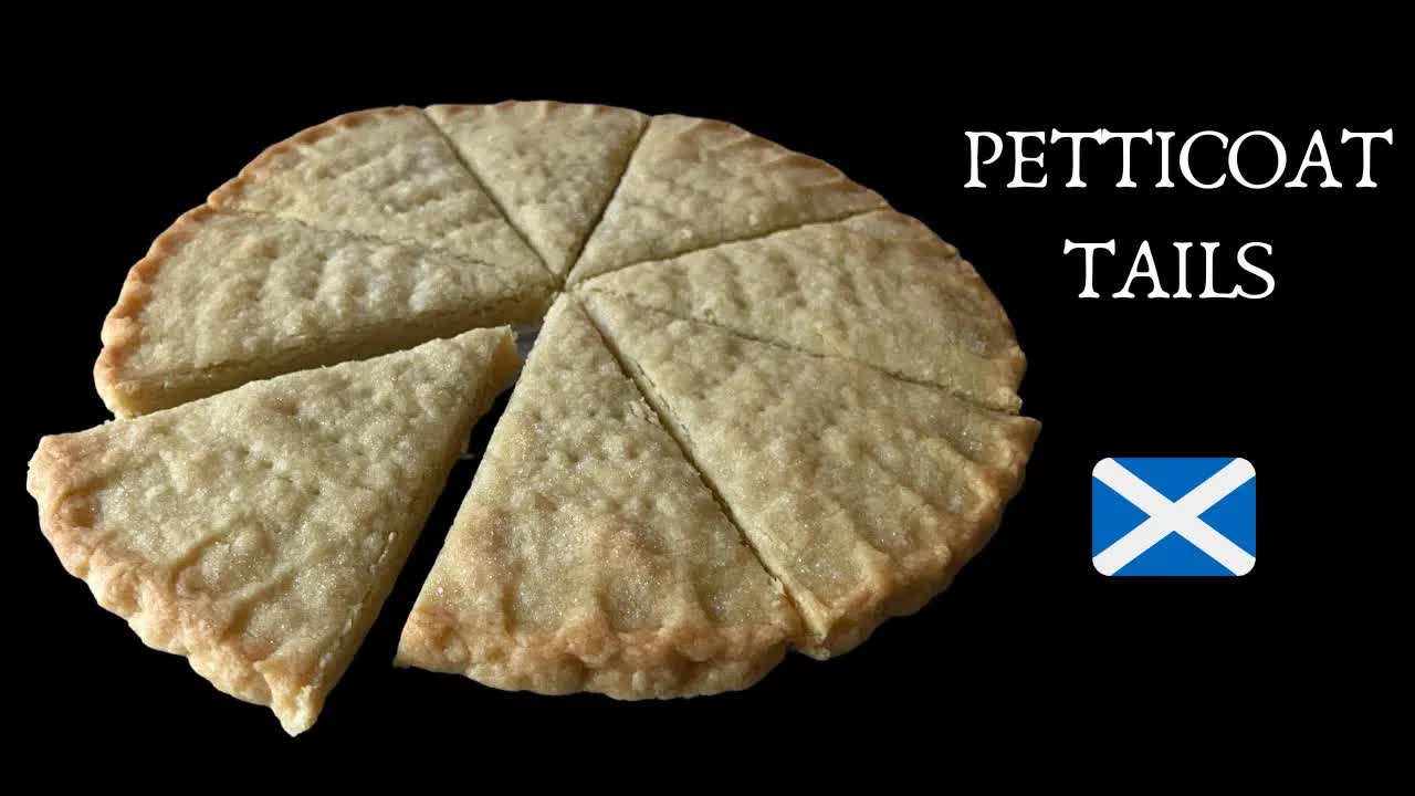 Traditional Scottish petticoat tails shortbread | Easy recipe