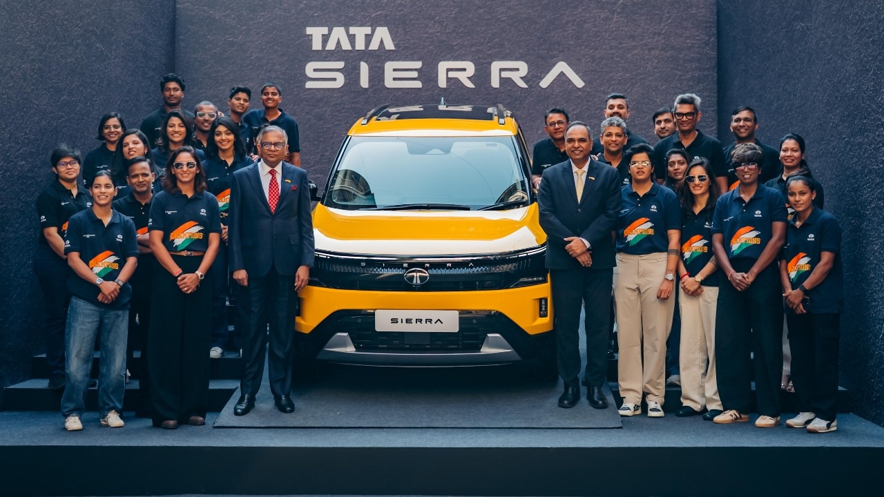 Tata honours India women's World Cup-winning team with Sierra car