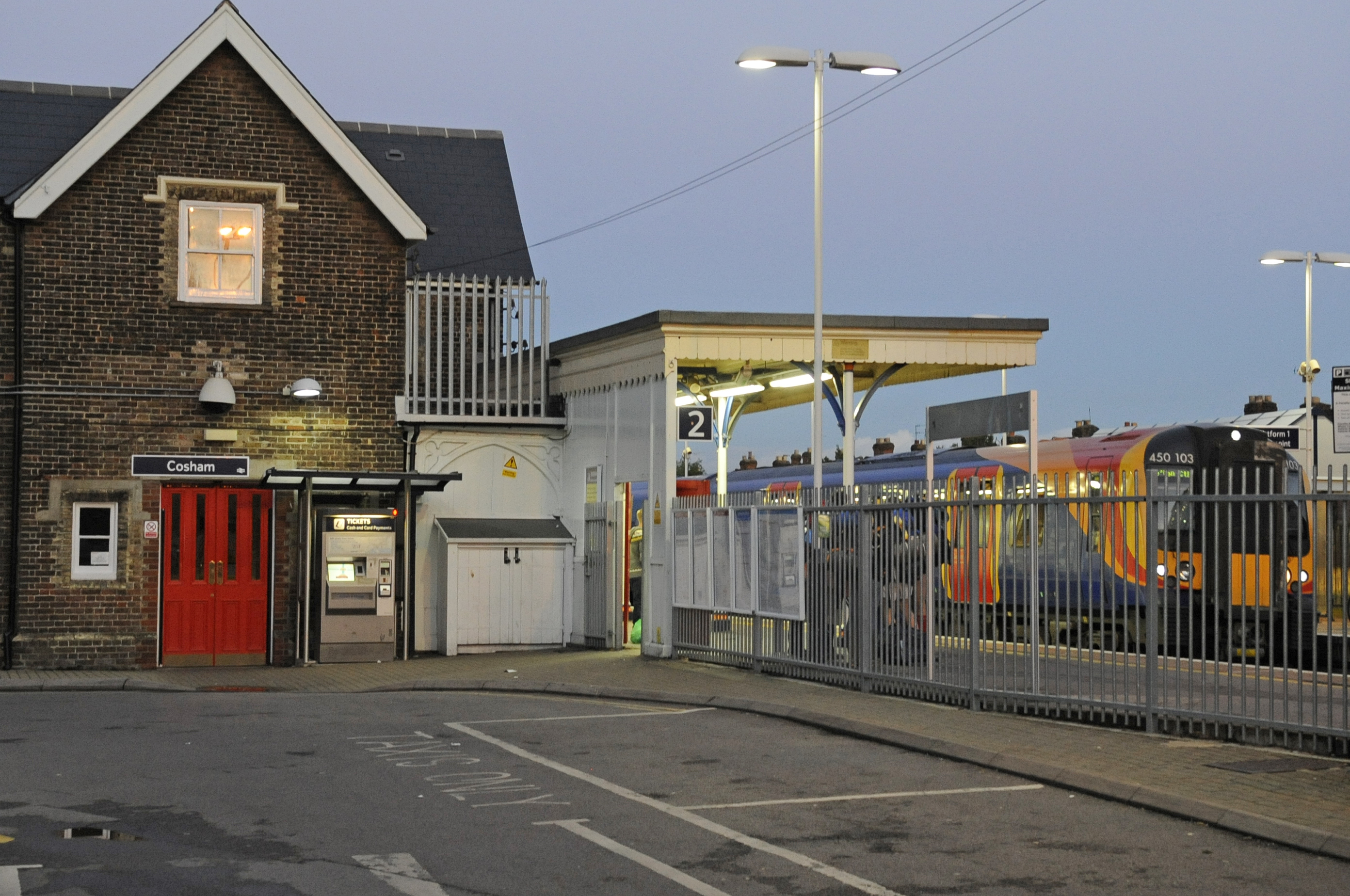 Police scrambled to Cosham railway station following concern for ...