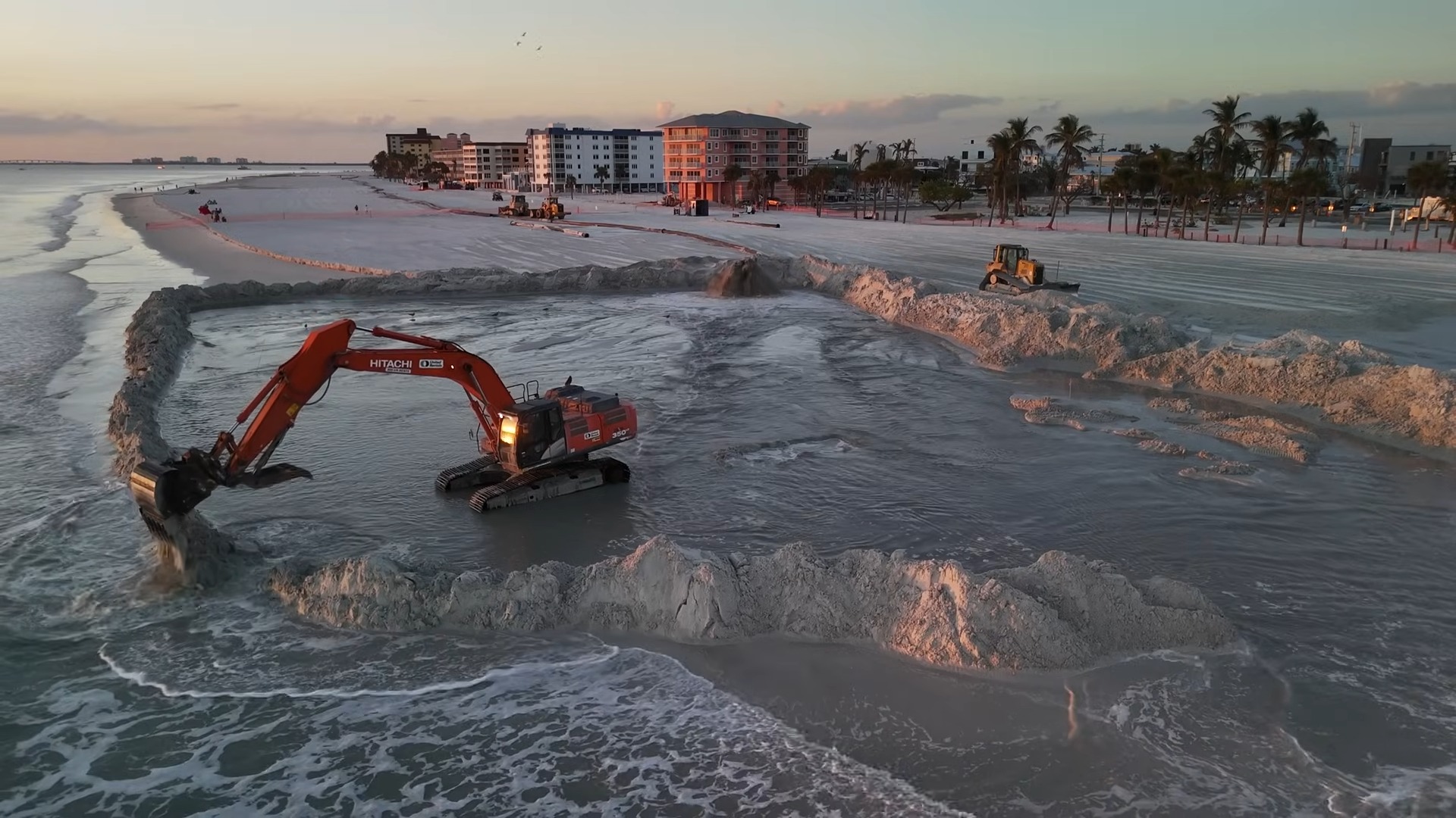 The builders stepped back proud… and watched the tide swallow everything