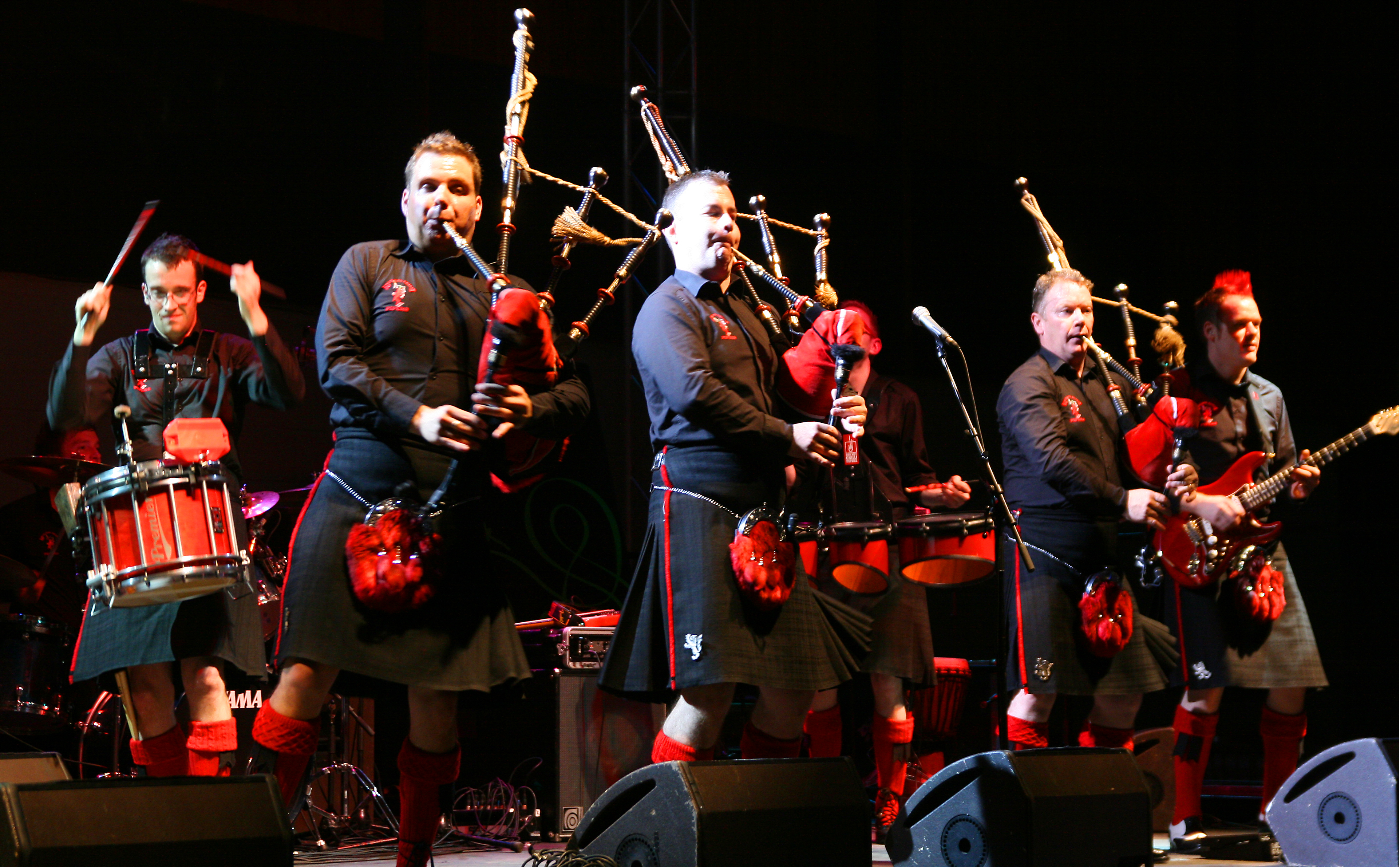 Red Hot Chilli Pipers founder tells how he had stroke at son's birthday ...
