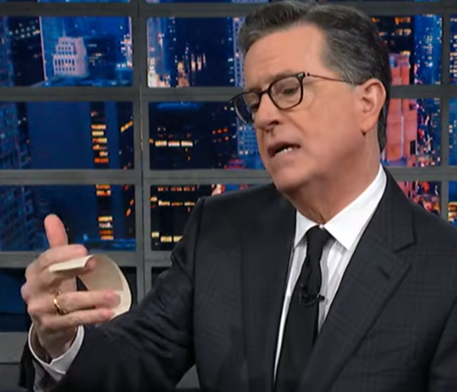 Colbert sinks his fangs into Trump’s slithery new claim: ‘Yes it is and ...
