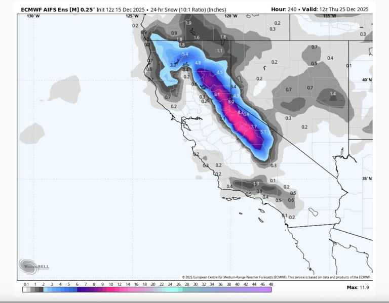 Will there be snow to ski in Tahoe by Christmas? Here's what the ...