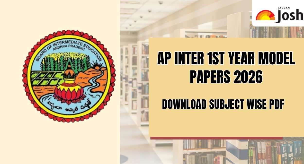 AP inter 1st year model papers 2026: Download subject wise question ...
