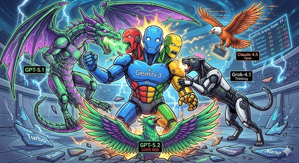 Top AI models shift weekly amid rapid releases