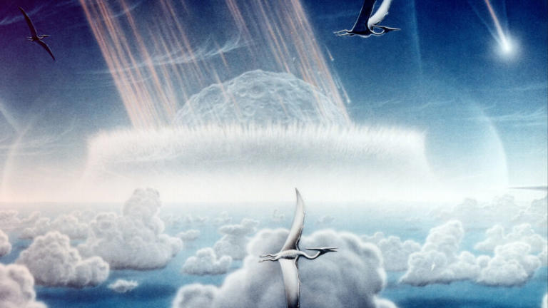 A meteor hits one location – so why did all of Earth’s dinosaurs disappear?